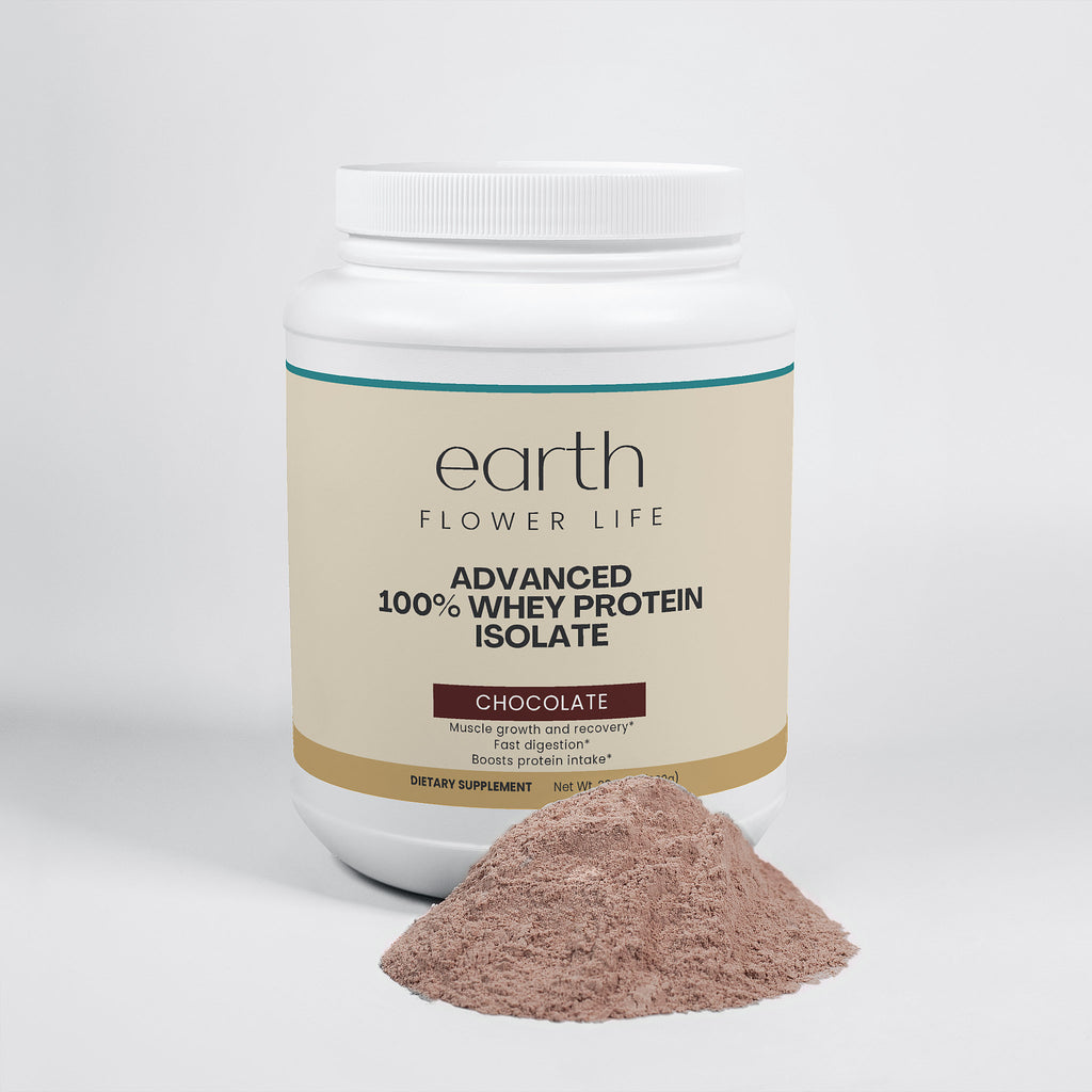 Advanced 100% Whey Protein Isolate (Chocolate) – Earth Flower Life
